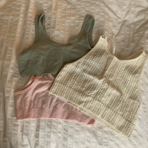 art class | Shirts & Tops | Girls Bralette Bundle Of 3 | Poshmark